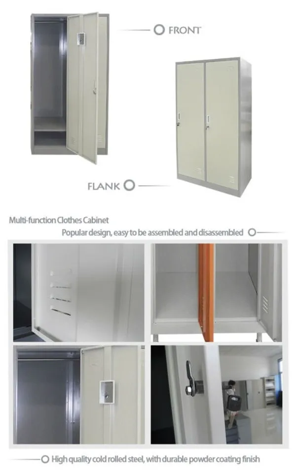 Double Door Steel Almirah - Secure and Versatile Storage