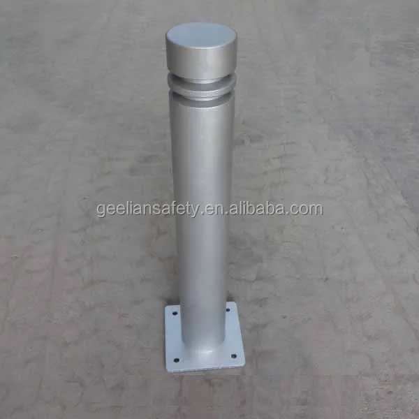 Cast Iron Traffic Road Safety Bollard with Ring for Chain