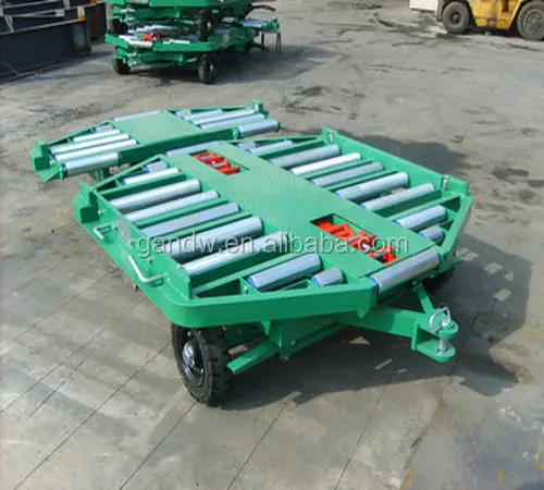 Aircraft 1.6T Container Dolly Pallet Dolly Airport Dolly