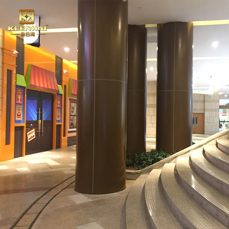 Decorative 304 Stainless Steel Plates for Column Cladding