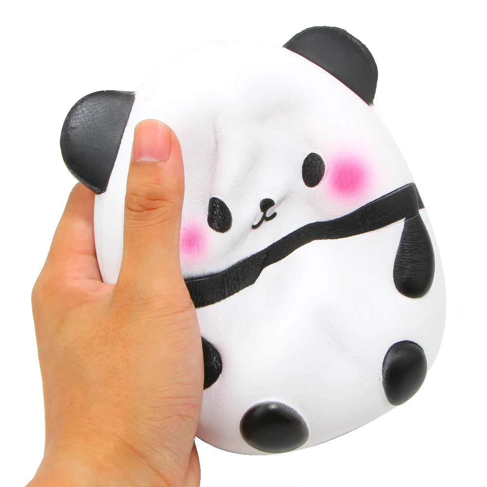 Mskwee Kawaii Jumbo Panda Squishy Soft Cartoon Slow Rising ...
