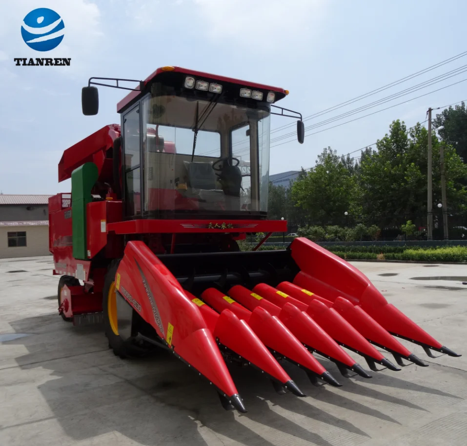 Tianren 6 Row Small Corn Combine Harvester 4yz-6(2200) - Buy 6 Row ...