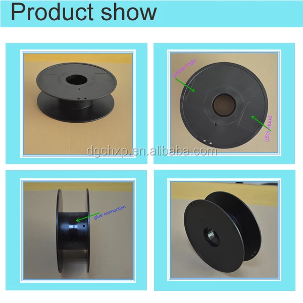 Wholesale Empty Plastic Spool 3d Printer Filament 200mm Carry 1kg Pla ...