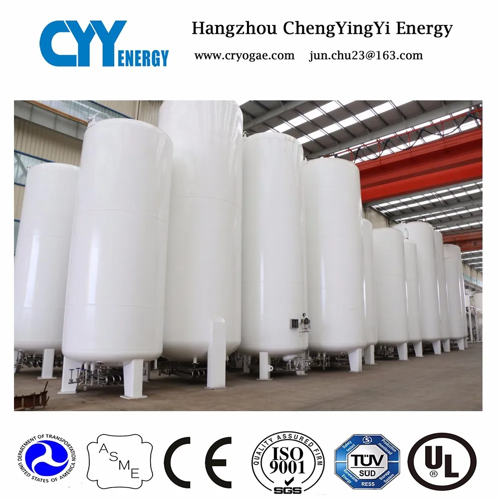 Lox Lco2 Lin Lar Asme Gb Standard Cryogenic Storage Tank - Buy Storage ...