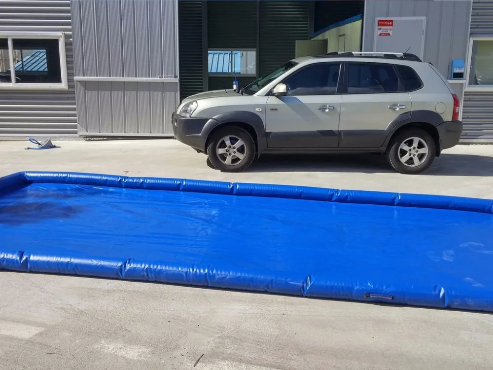 Cheap Price Soft Pvc Inflatable Colorful Car Wash Mat Cleaning Garage ...