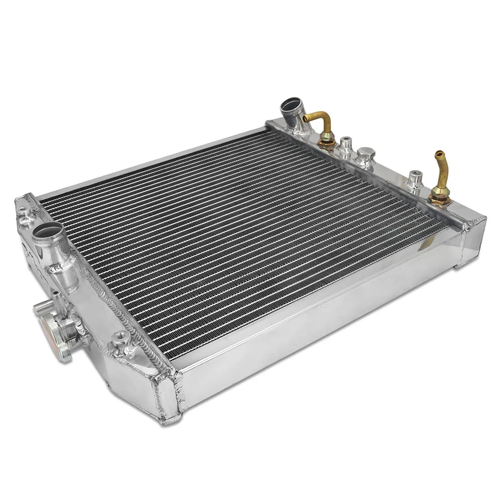 Aluminum Racing Dual Core 2-Row Cooling Radiator for HONDA Civic