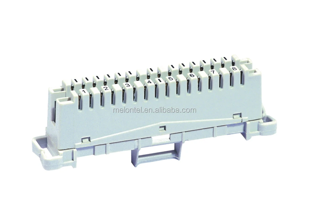 Mt-2003-a 8 Pair Lsa Connection Module Krone Terminal Block Krone Strip ...