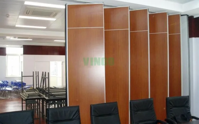 Fire Resistant Foldable Factory Vertical Folding Wall System On ...