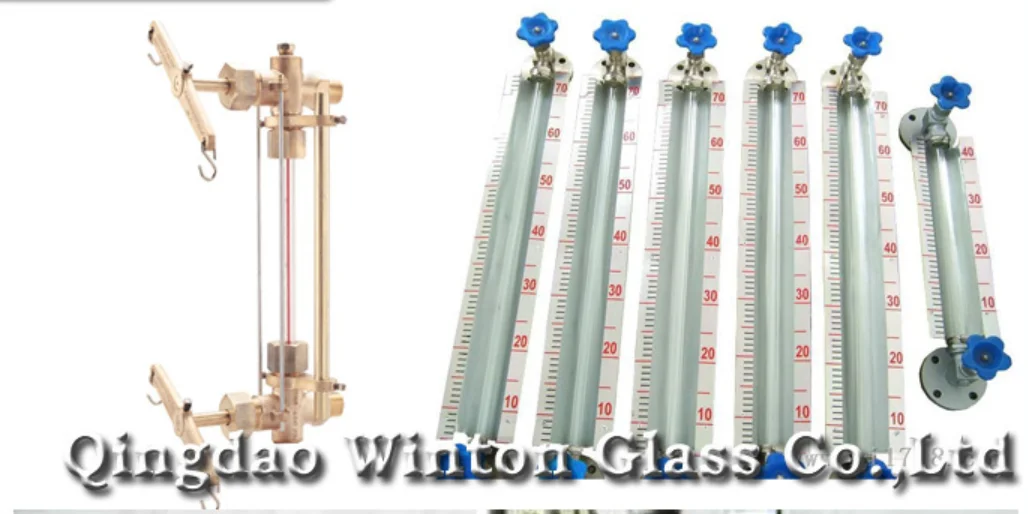 Tekanan Tinggi Sight Glass Tangki Solar Level Gauge Indikator Tingkat ...