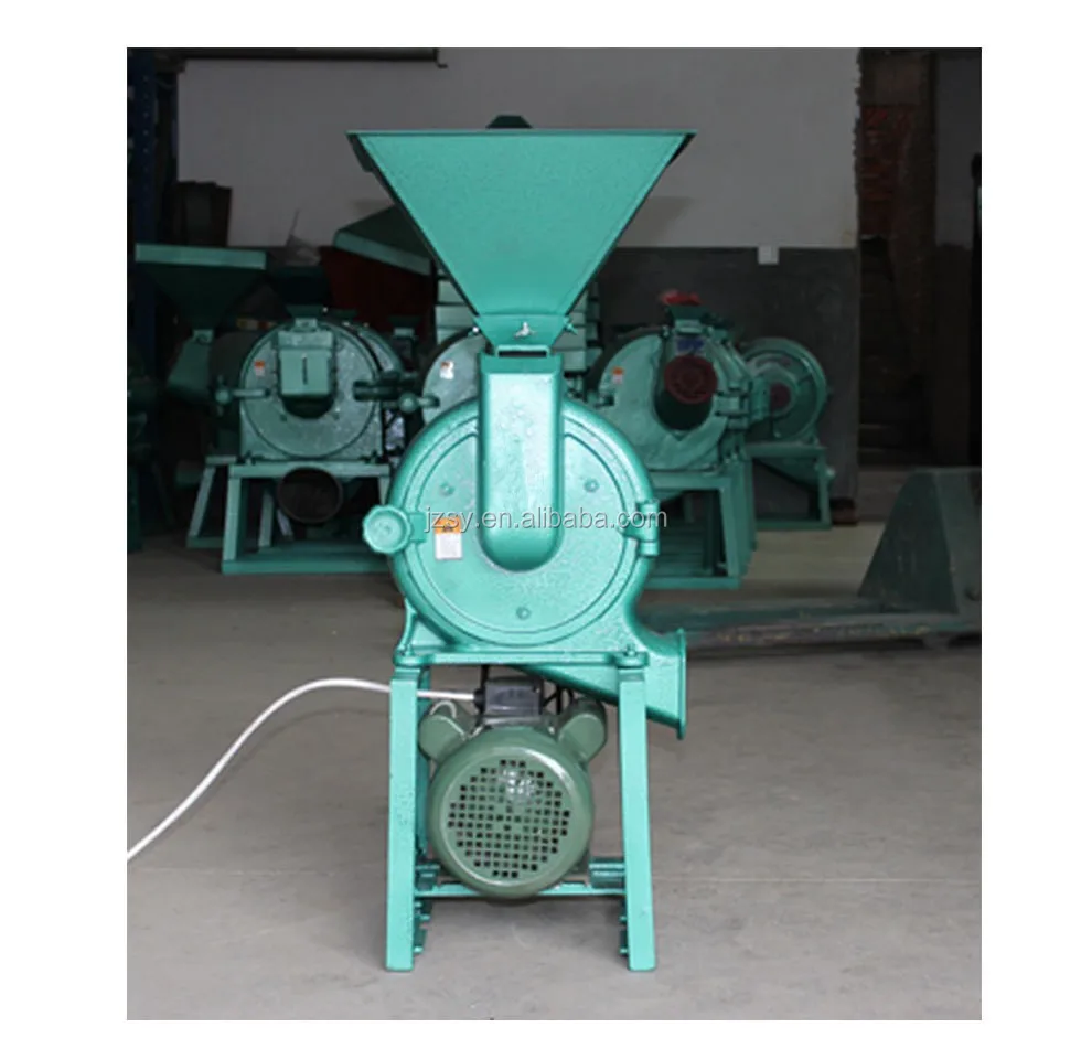 Electric Motor Driven Nutritional Cereals Disk Mill Ffc-23 Maize Mill ...