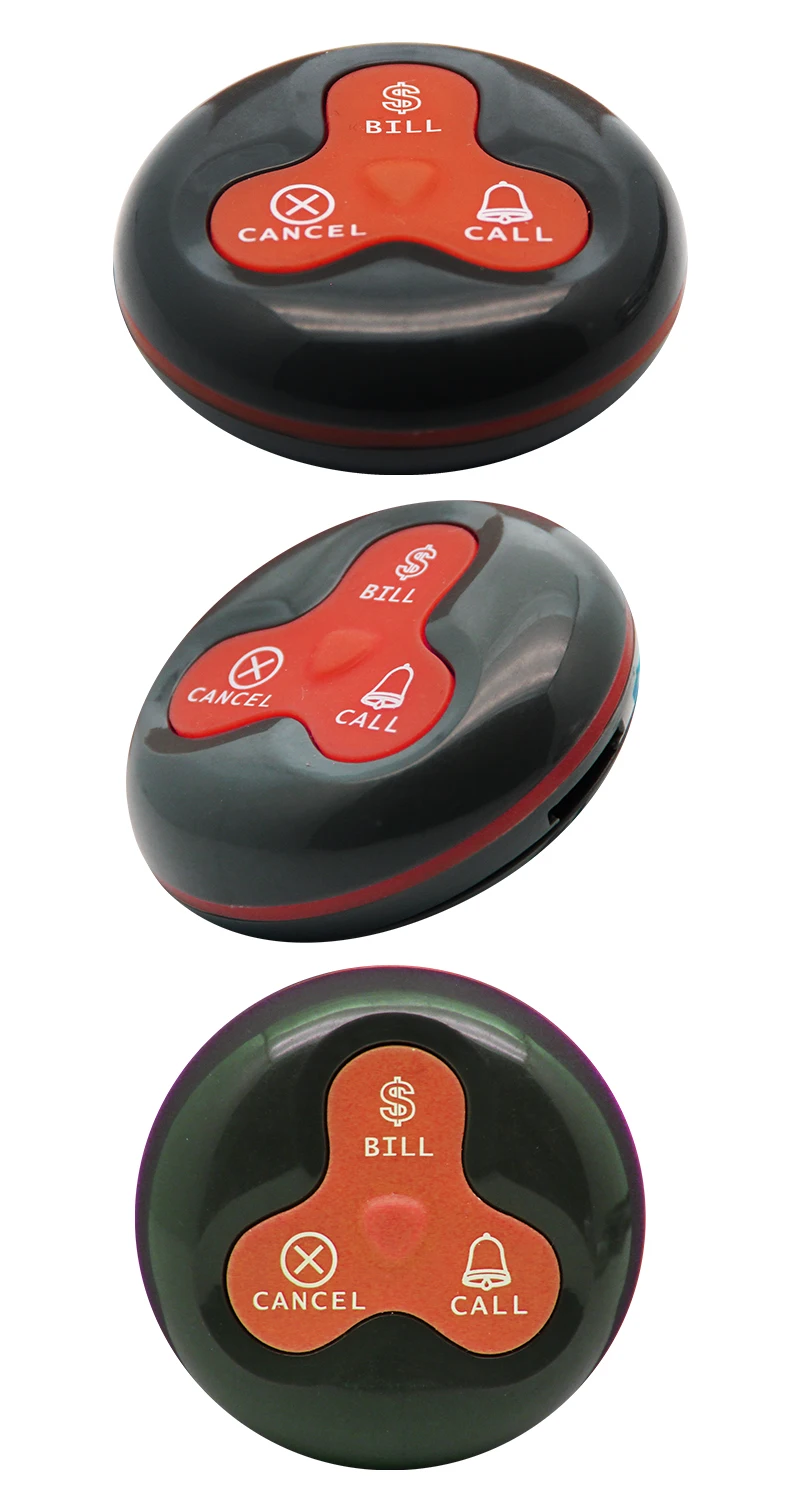 Restaurant Wireless Waiter Calling System With Menu Holder - Buy ...