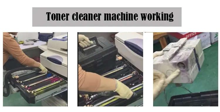 110V 220V Toner Vacuum Cleaner Machine for Copier Toner Cartridge