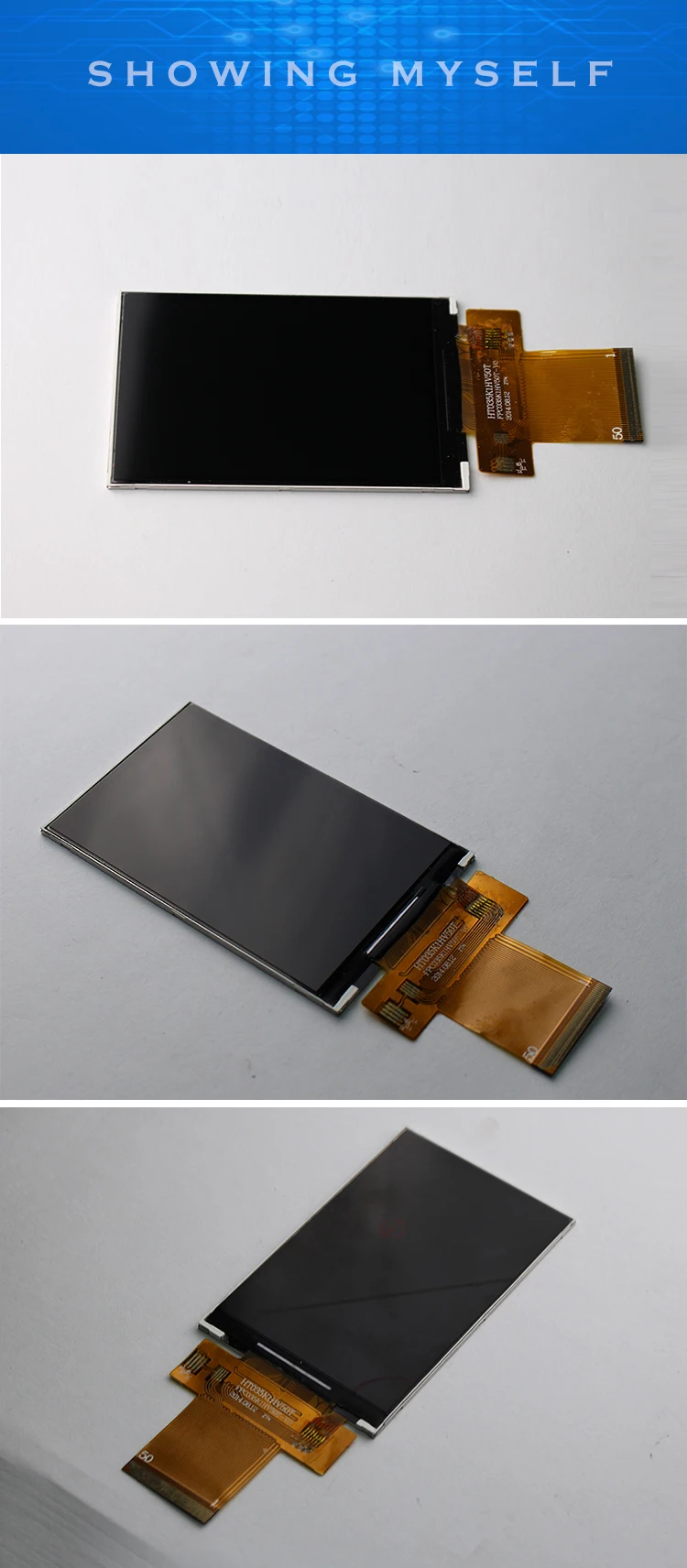 3.5 Inch Hvga320x480 Resolutions Tft Lcd Display Module Screen Rgb/mcu ...