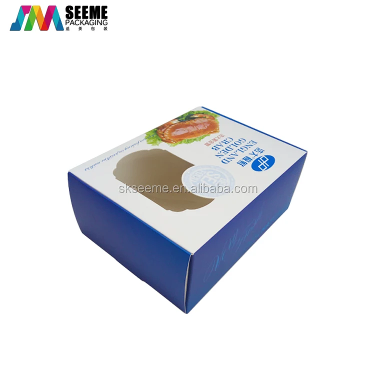 Custom Design Seafood Packing Delivery Boxes/frozen Seafood Boxes - Buy ...