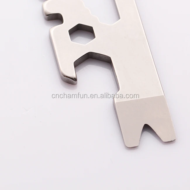 Stainless Steel Card Tool with Spanner - Every Day Carry