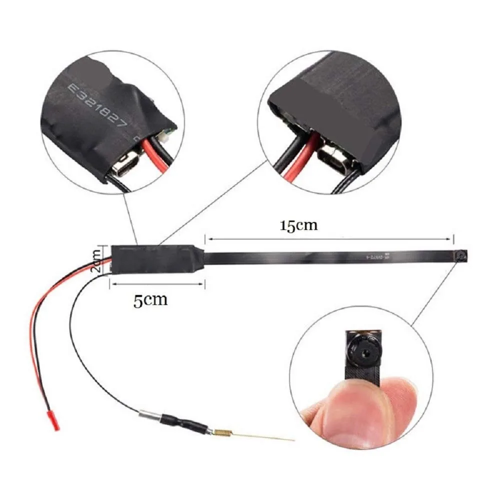 Hd 1080p Diy Hidden Camera Module Motion Detection Loop Recording Mini ...