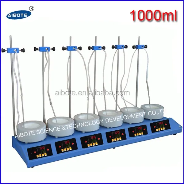 1000ml 6 Position Electric Heating Mantle with Digital Display ...