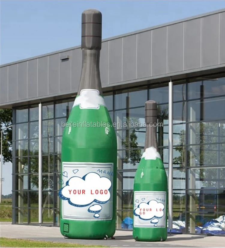 Giant Inflatable Champagne Bottle - Perfect for Advertising