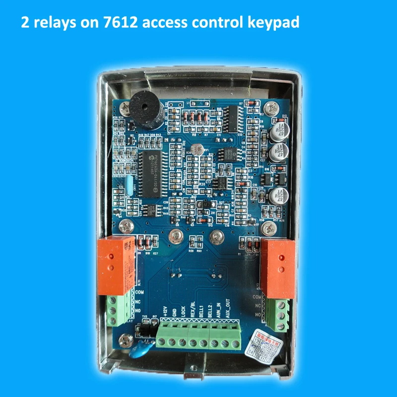 7612 RFID Access Control Keypad - 2000 User Capacity