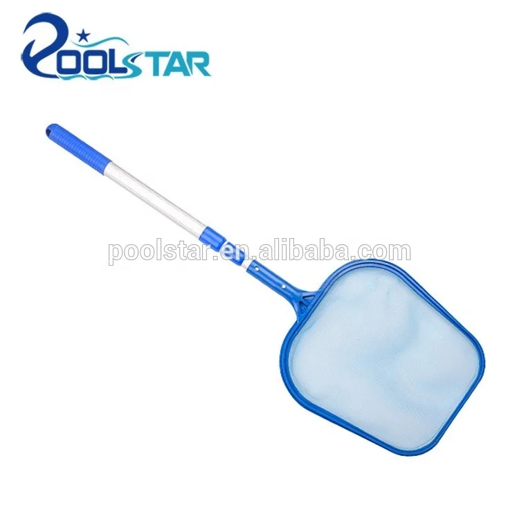 Durable Long Pole Pool Cleaning Leaf Skimmer Net On 3x14''/35cm ...