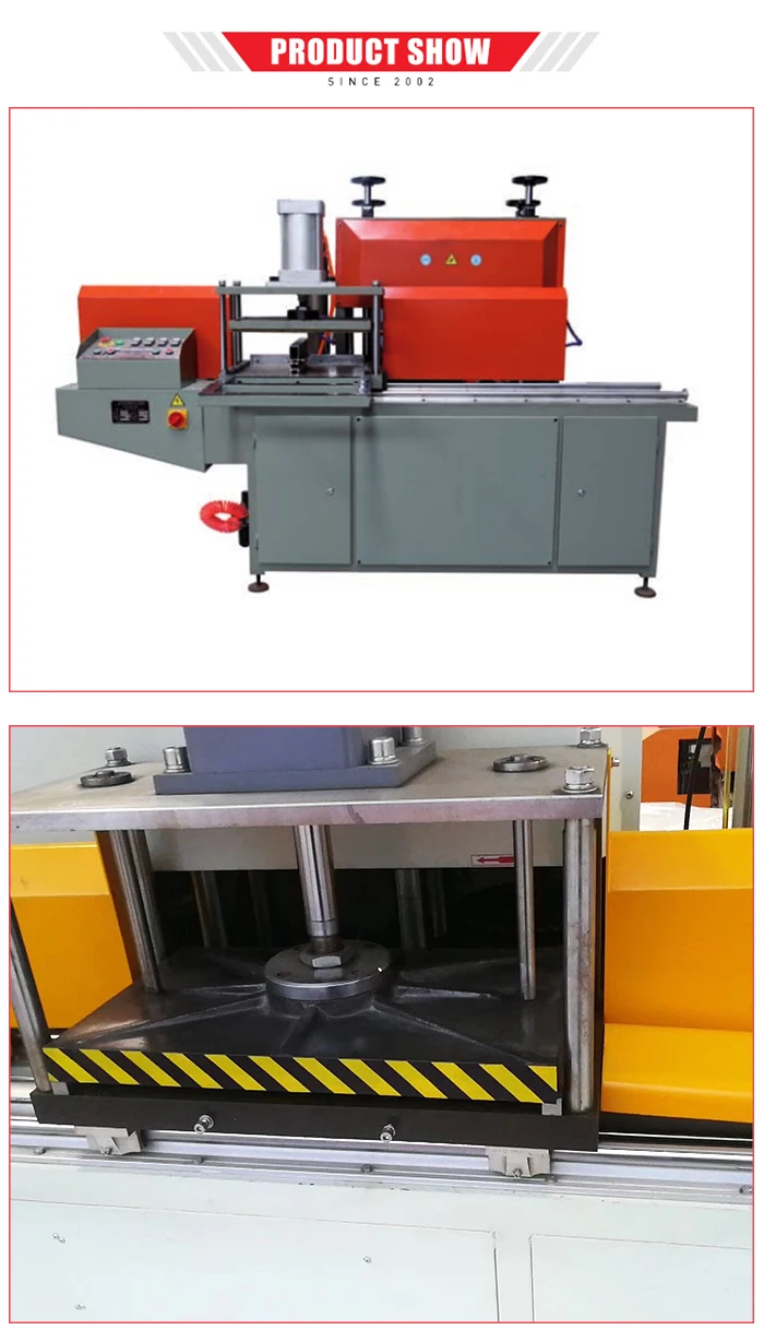 4 Tools Automatic Aluminium Window Door Profile End Milling Machine For ...