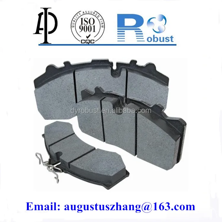 Mercedes Actros Mp2 Mp3 4140k Brake Parts Semimetal Brake Pad 29087 ...