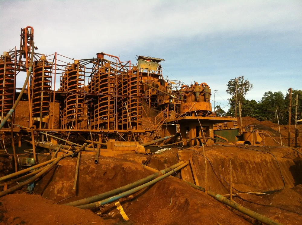 500tons Chrome Spiral Wash Plant for Zimbabwe - High Rigidity