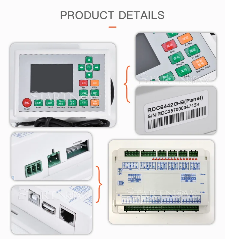Rdc 6442 6442g Laser Control Main Board For Co2 Laser Head Cnc Cutting ...
