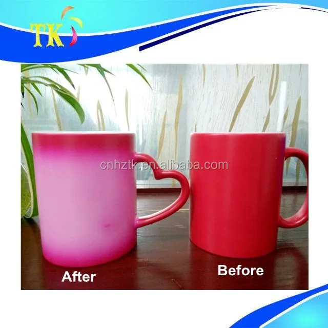 Thermochromic Pigment For Mug/cup. Reversible Temperature Change Powder ...