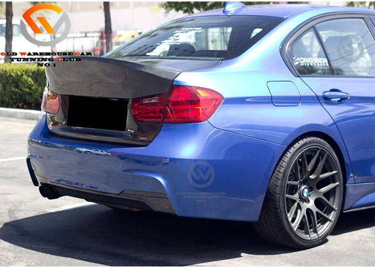 CSL Style Carbon Fiber Rear Trunk Lid for BMW F30 Sedan