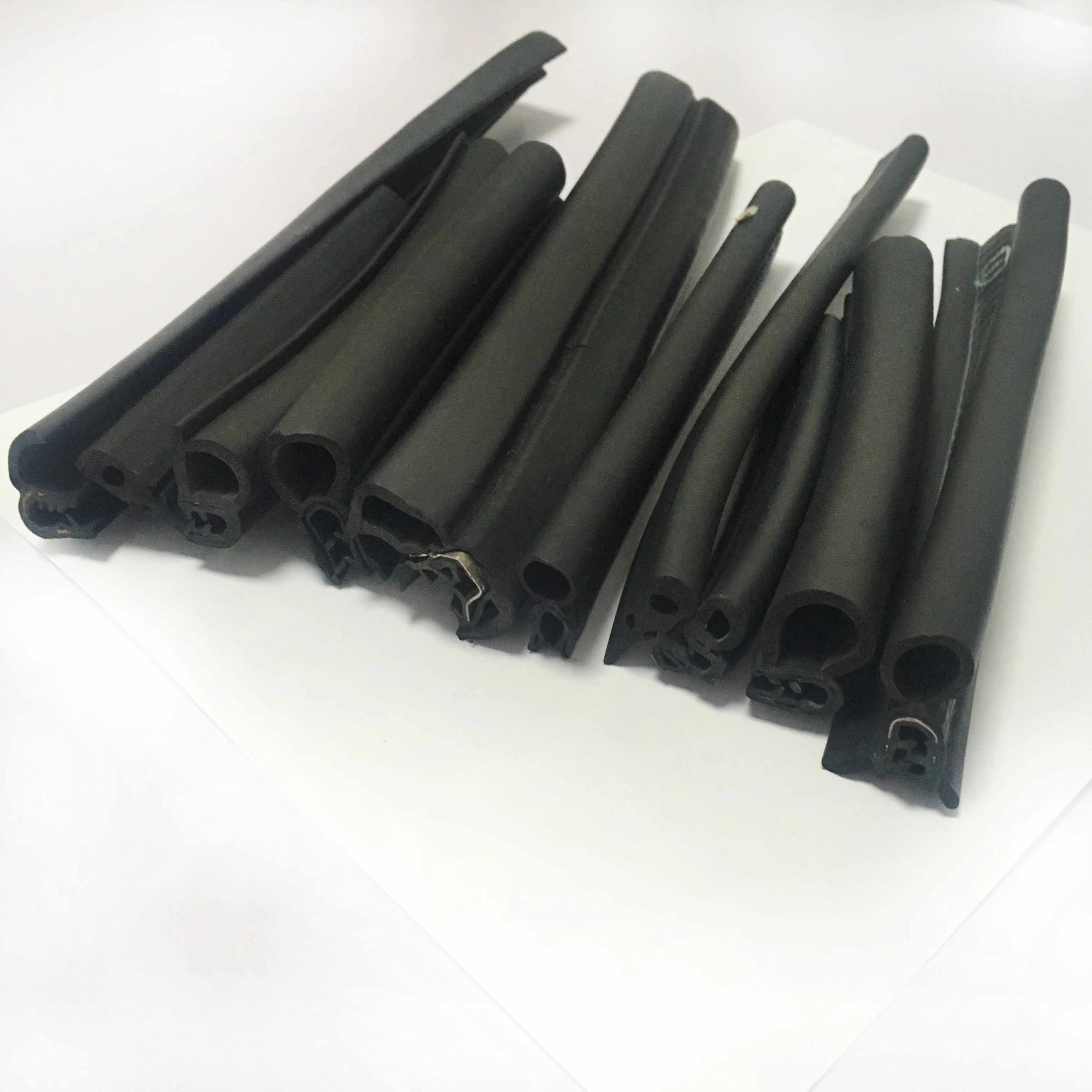 Extruded EPDM Foam Rubber Flap Seal U Clip Edge Trim Seal for Boat and ...