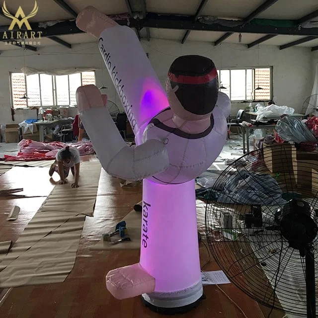Custom Inflatable Karate Guy,Karate Boy Balloon,Advertising Inflatable ...