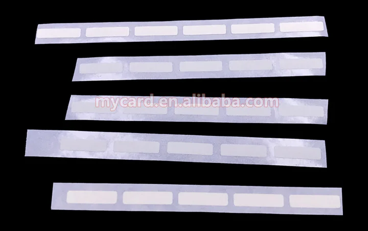 Self Adhesive Vinyl Signature Strip Stickers For Plastic Cards - Oem