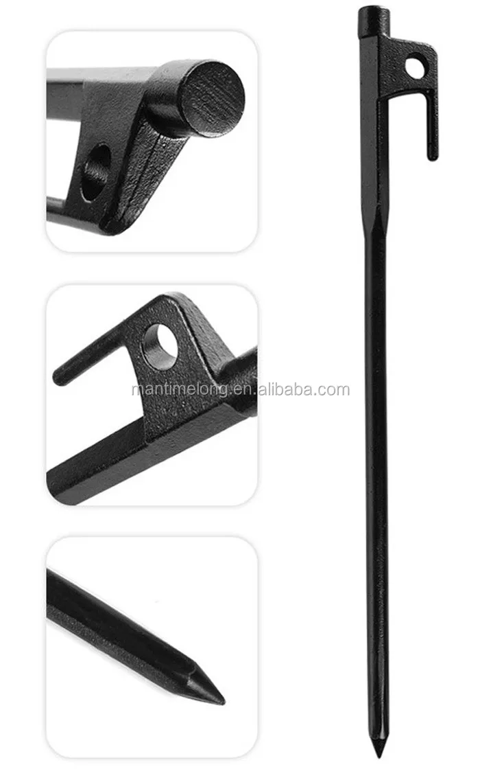 Mountaineering Camping High Strength Lengthened Cast Iron Tent Peg ...
