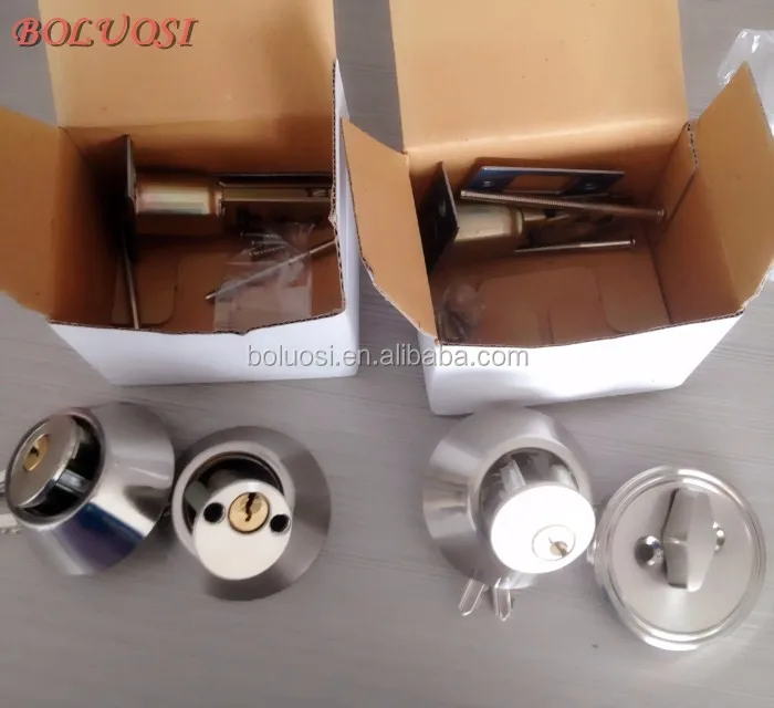 Blister Package Entry Combo Lock Set Lever Deadbolt Double Cylinders ...