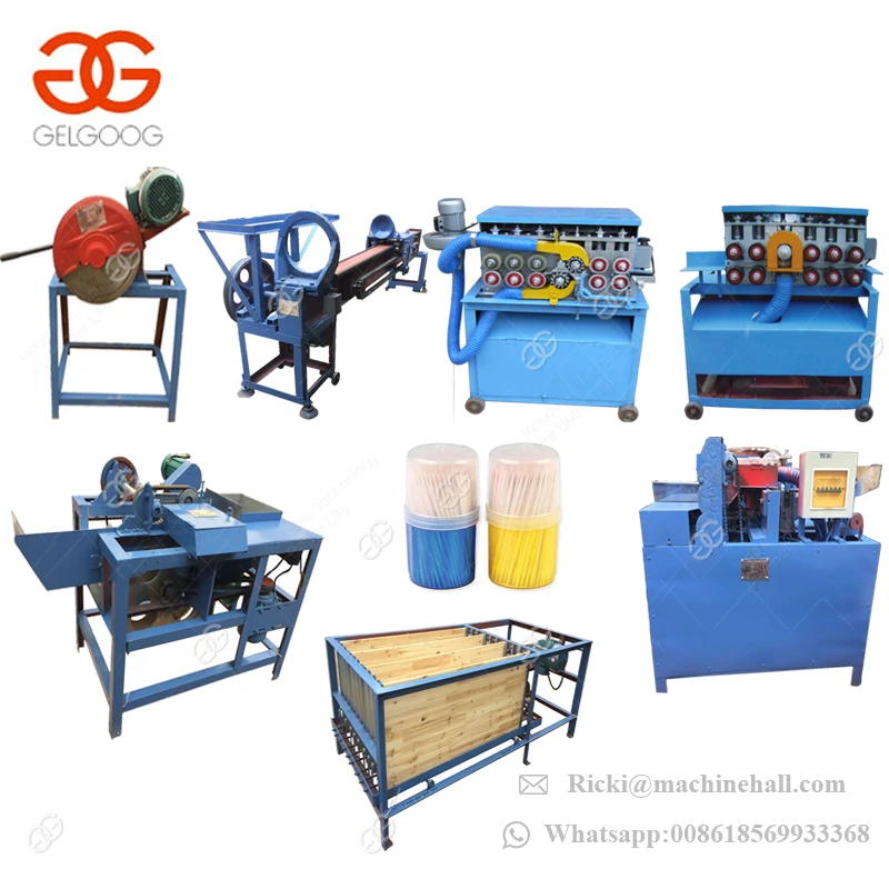 Low Price Wooden Toothpick Making Machine Bamboo Processing Equipment ...