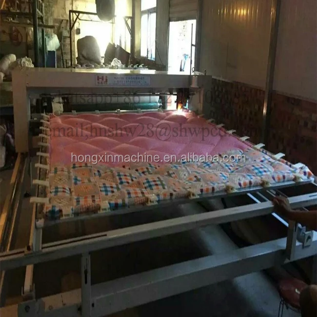 Industrial Computerized Long Arm Single Needle Comforter Quilting ...
