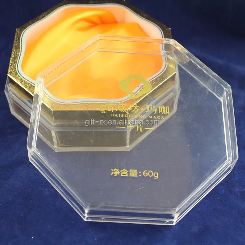 Best Selling Fancy Clear Plastic Octagonal Boxes Gift Packaging for ...