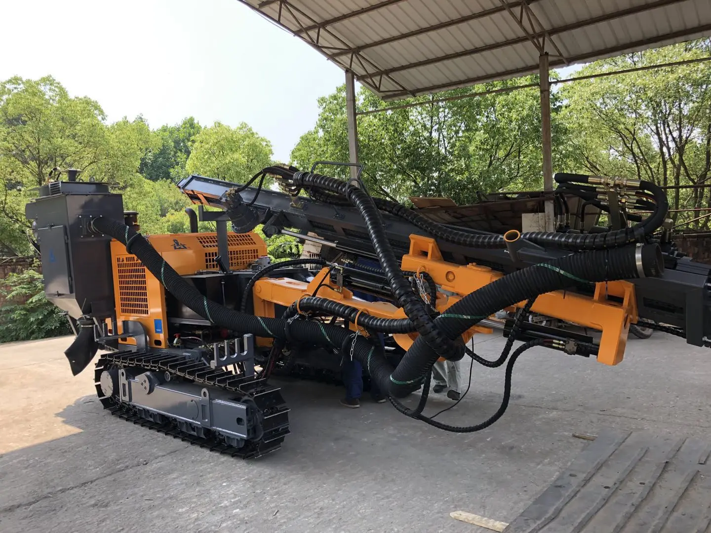 Kg420b Popular Crawler Mounted Dth Mine Drilling Machine 25m Deep Bore ...