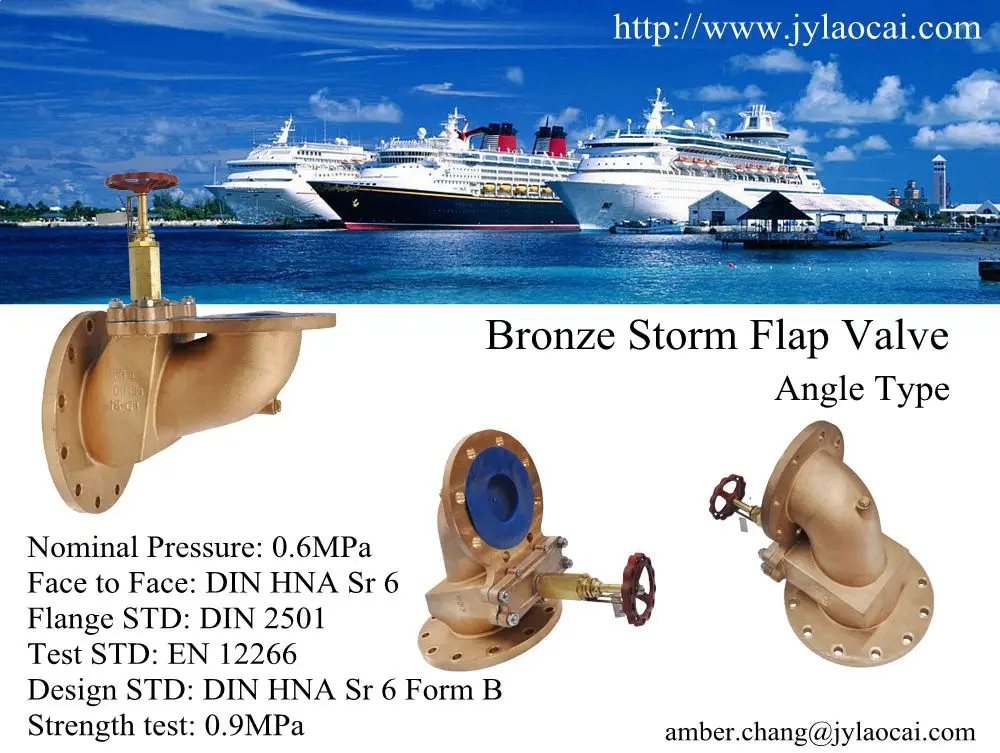 Din Straight Storm Flap Valve Pn10 Dn80 Storm Valve Marine Valve - Buy ...