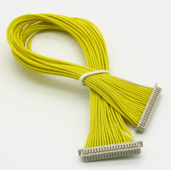 Custom Oem 40p 40 Pin Dual Row Housing Cable Assembly Electrical ...