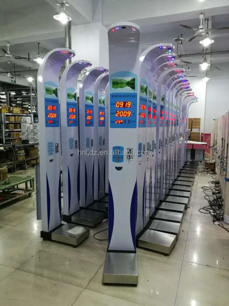 Medical Electronic Adult Body Bmi Test Machine Weight And Height Scale ...