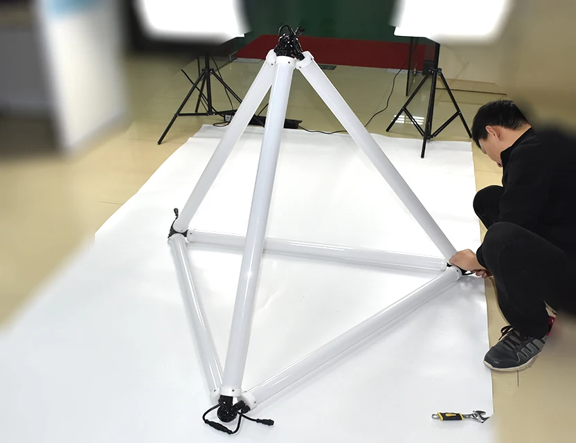 Wireless DMX LED Tube - RGB Pixel Lighting by Showjockey