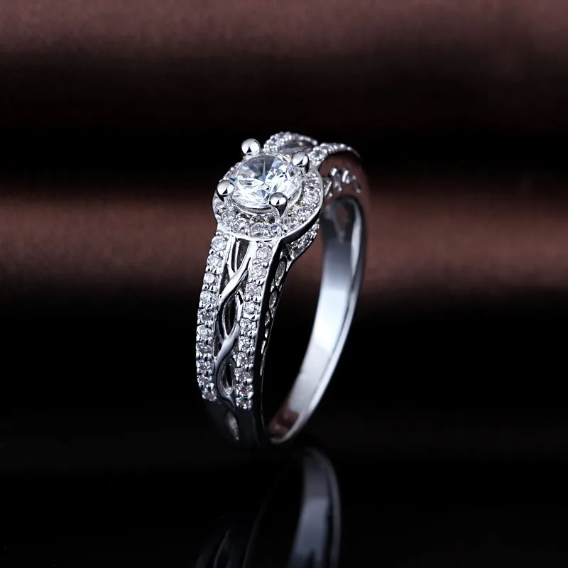 China Supplier 925 Sterling Silver Jewelry Manufacturer Diamond Rings ...