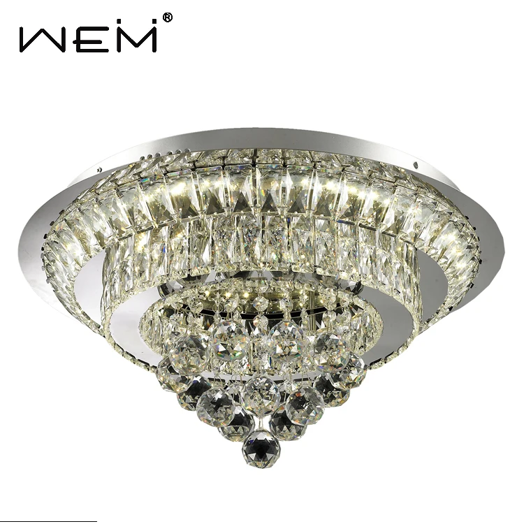 Modern Fancy Round Led Ceiling Light Fixture Home Decorative Luxury ...