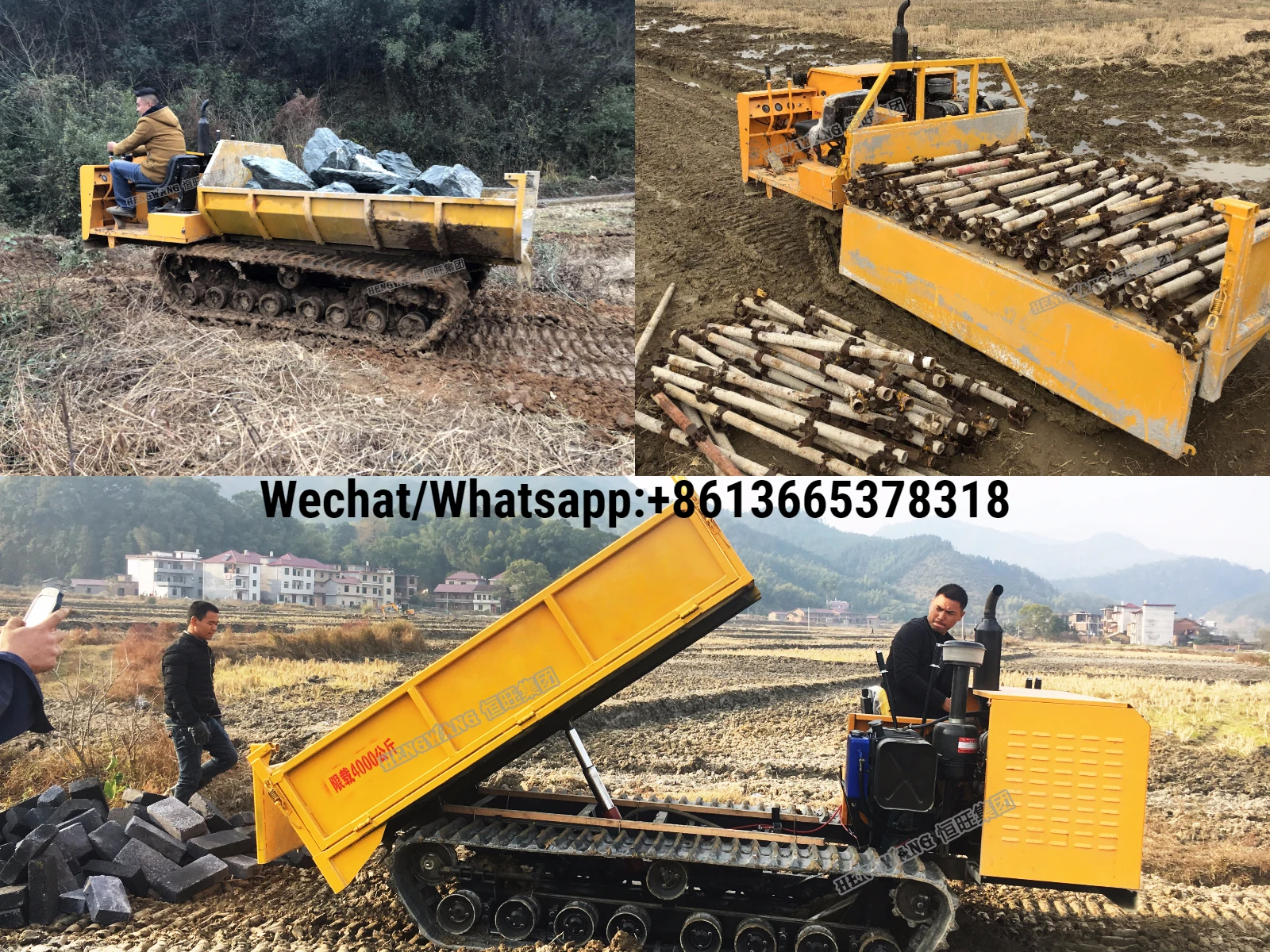 Low Price 4 Tons Small Tracked Vehicles Snow Vehicles Rubber Track For Sales Buy Tracked