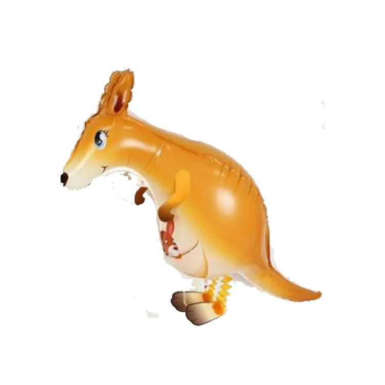 Birthday Party Animal Balloon Kangaroo Walking Pet Animal Balloons ...