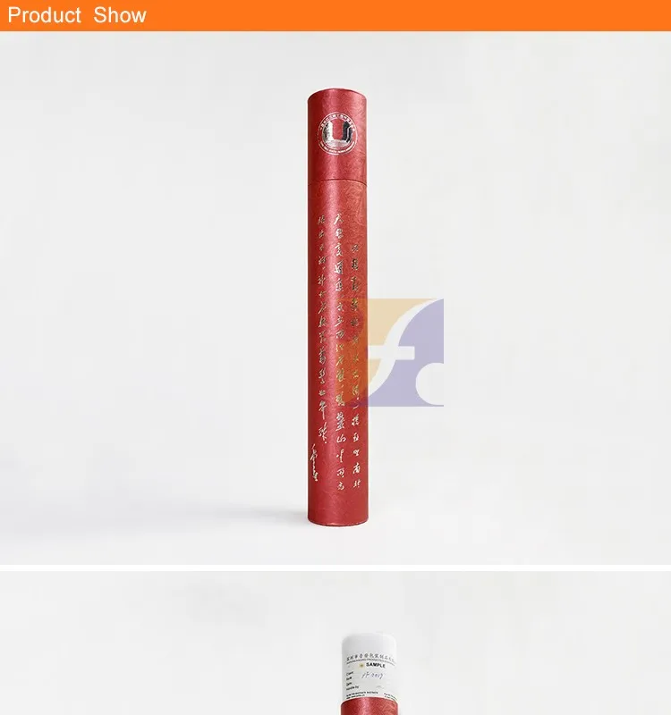 Custom Logo Recyclable Round Cigarette Paper Tube Kraft Paper Tube ...