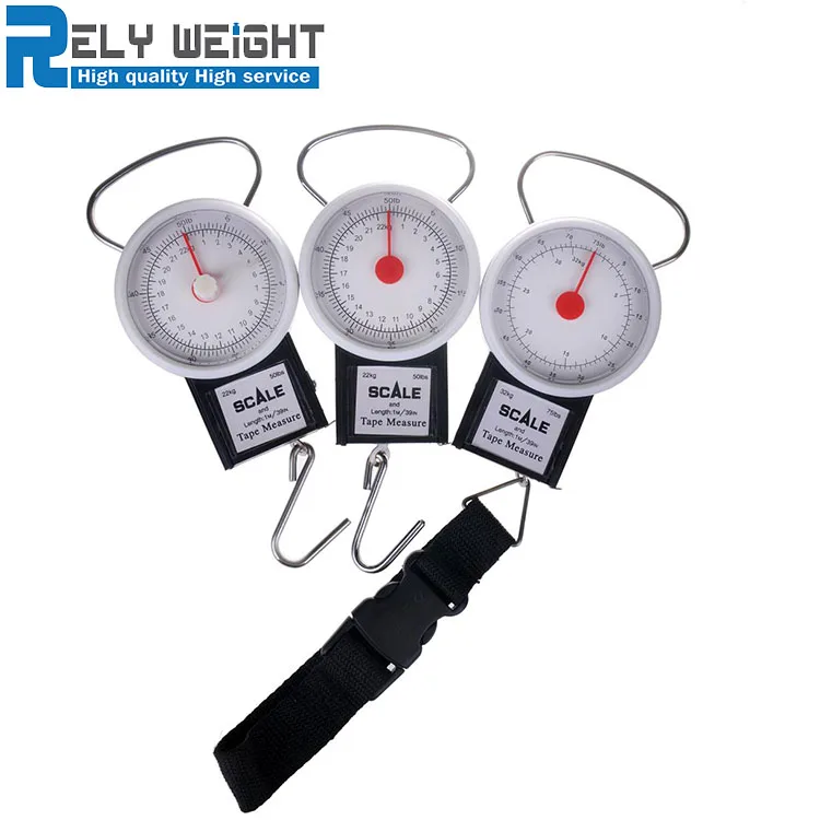 22KG/50LB 32KG/75LB Portable Digital Metal Spring Weighing Scale