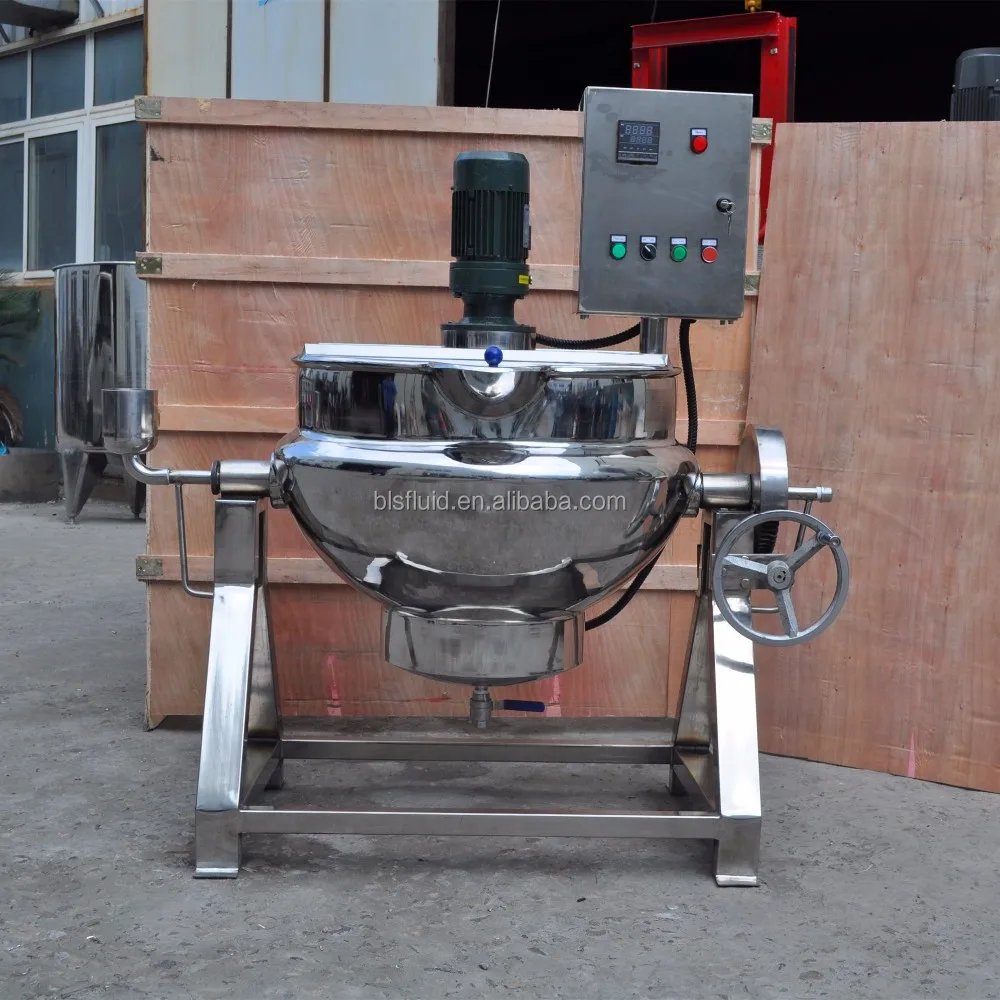 200L Electric Heating Jacket Kettle Cooker for Cheese Melting